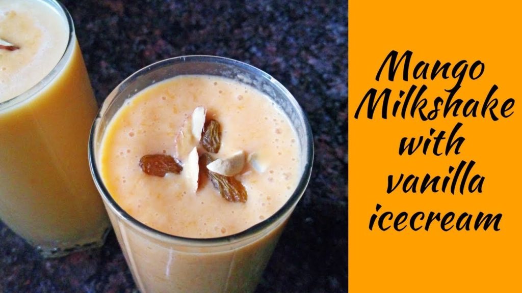 Mango Milkshake Recipe 🍋| How to Make Mango Milkshake at Home, Easy ...